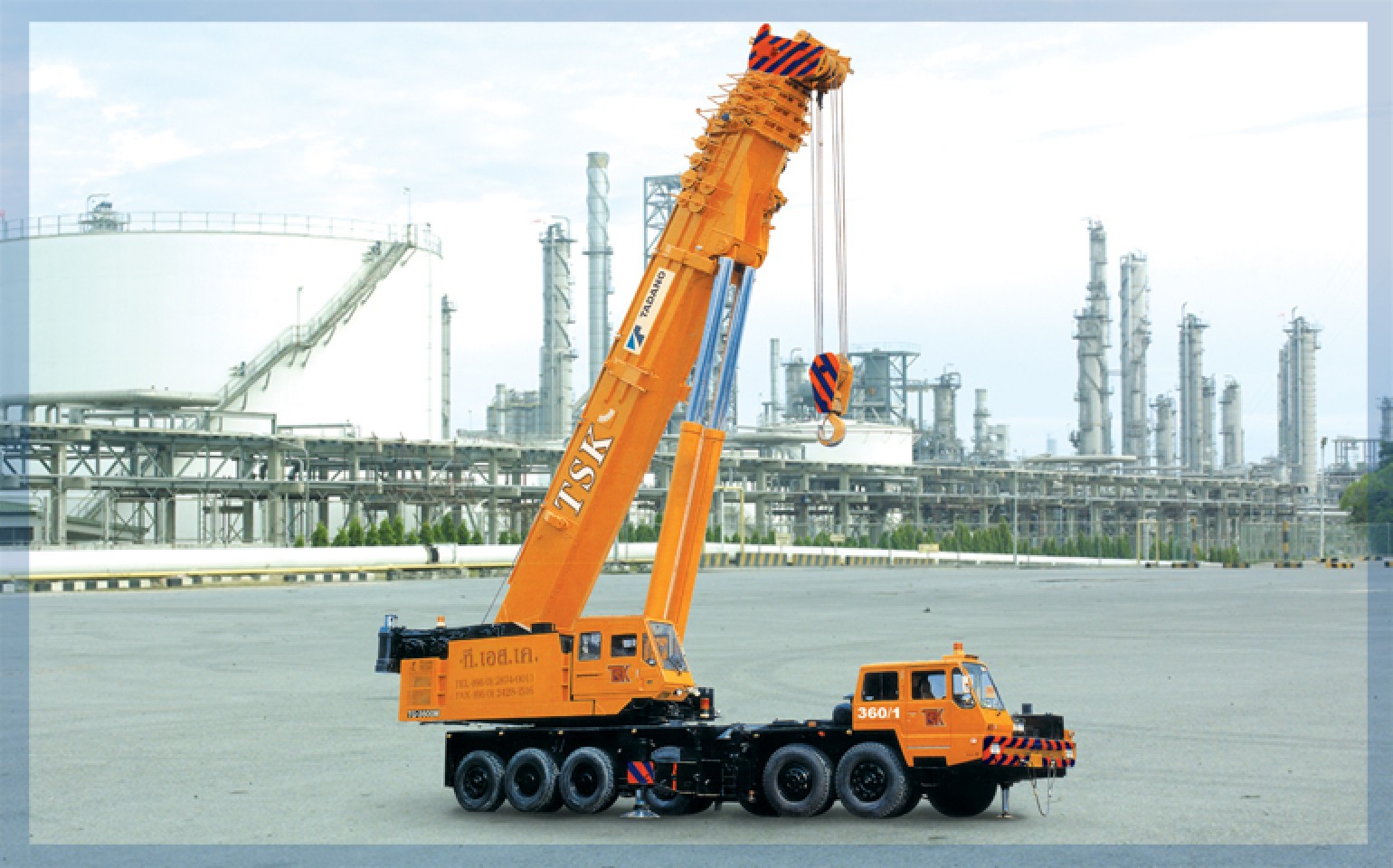 360 Tons TADANO TG-3600M | T.S.K. CRANE SERVICE CO.,LTD.